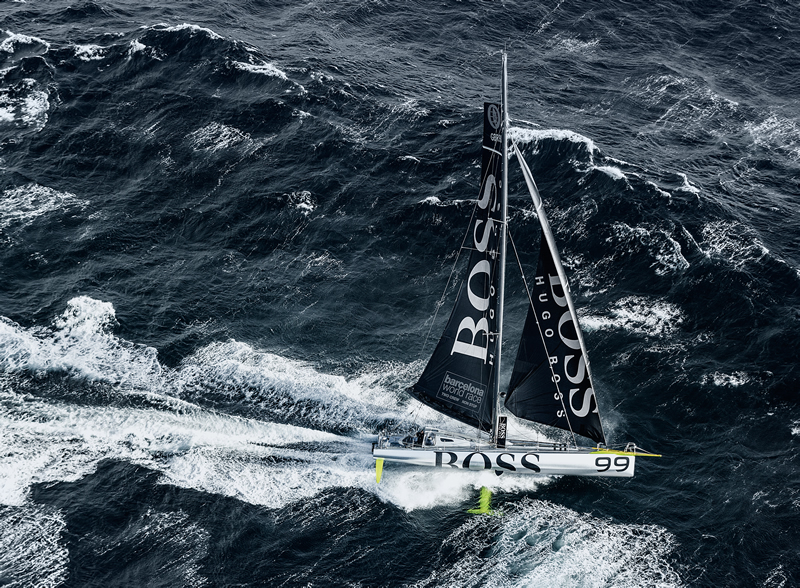 Hugo Boss' Alex Thomson and Pepe Ribes on the Barcelona World Race ...